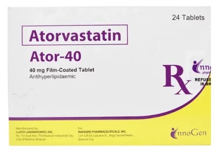 ATOR-40 Atorvastatin 40mg Film-Coated Tablet 1's price in the ...