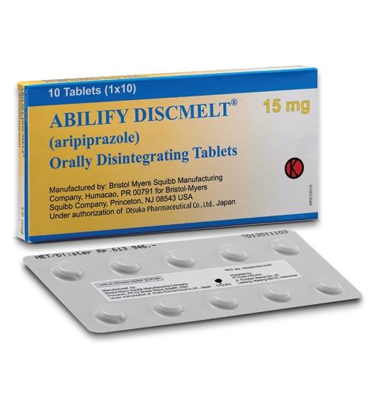 ABILIFY DISCMELT Aripiprazole 15mg Orally Disintegrating Tablet 1's ...