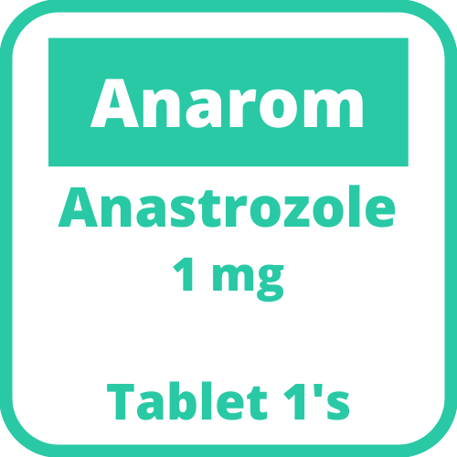 ANAROM Anastrozole 1mg Film-Coated Tablet 1's price in the Philippines ...