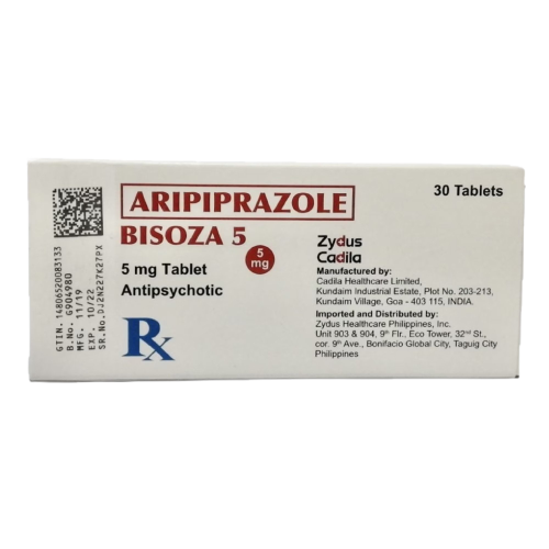 BISOZA 5 Aripiprazole 5mg Tablet 1's price in the Philippines | MedsGo ...