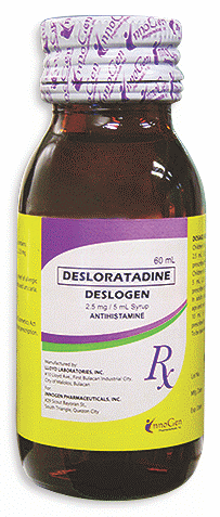 DESLOGEN Desloratadine 2.5mg / 5mL Syrup 60mL price in the Philippines ...