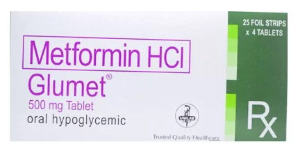 GLUMET Metformin Hydrochloride 500mg Tablet 1's price in the ...