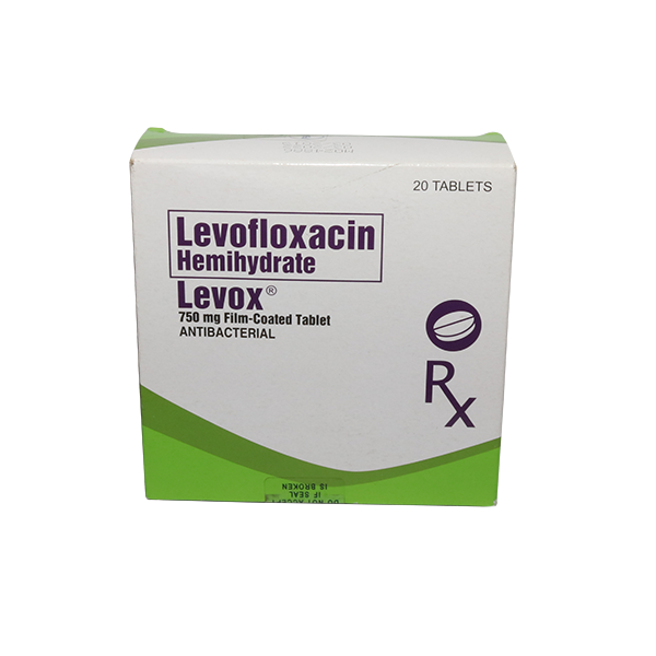 LEVOX Levofloxacin Hemihydrate 750mg Film-Coated Tablet 1's price in ...