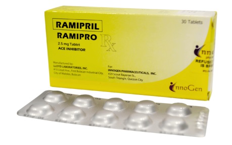 RAMIPRO Ramipril 2.5mg Tablet 1's price in the Philippines | MedsGo Pharmacy