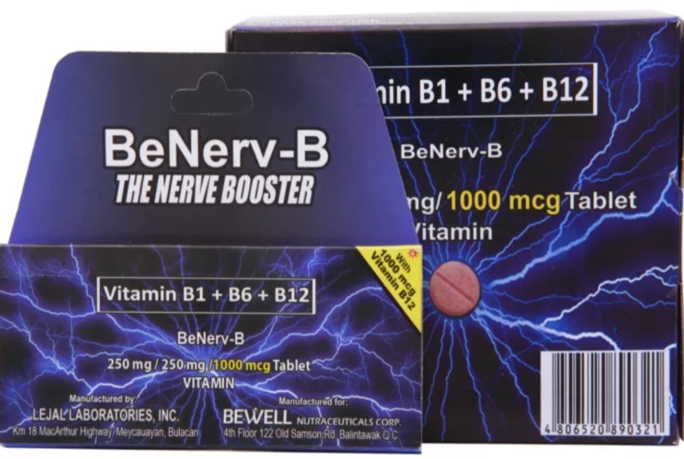 BENERV-B Thiamine Mononitrate (Vit. B1) / Pyridoxine Hydrochloride (Vit ...