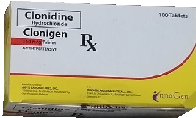 CLONIGEN Clonidine Hydrochloride 150mcg Tablet 1's price in the ...