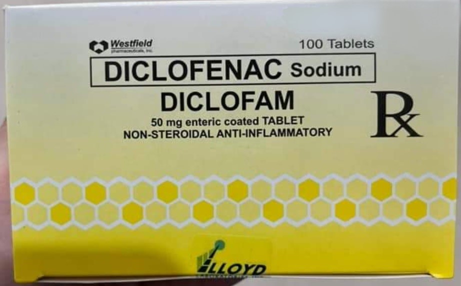 DICLOFAM Diclofenac Sodium 50mg Enteric-Coated Tablet 1's price in the ...