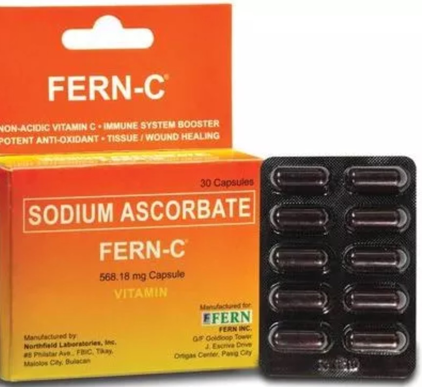 FERN-C Ascorbic Acid 505mg Capsule 1's price in the Philippines ...
