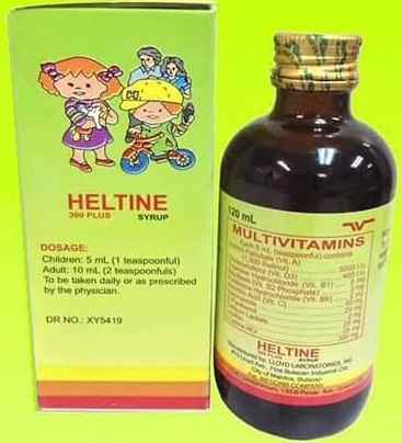 HELTINE 300 PLUS Multivitamins Syrup 120mL price in the Philippines ...