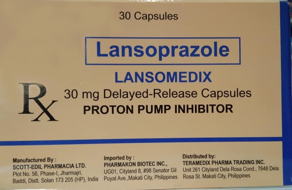 LANSOMEDIX Lansoprazole 30mg Delayed-Release Capsule 30's price in the ...