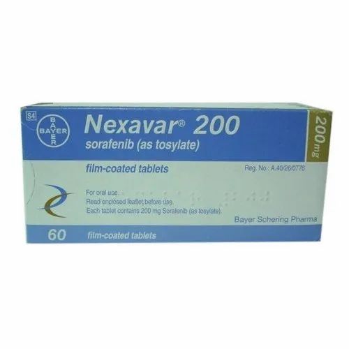 NEXAVAR Sorafenib Tosylate 200mg Film-Coated Tablet 1's price in the ...