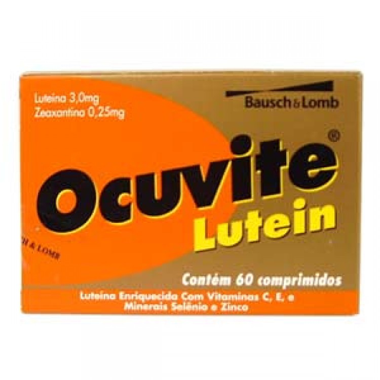 OCUVITE LUTEIN Vitamins / Minerals / Carotenoids Tablet 1's price in ...