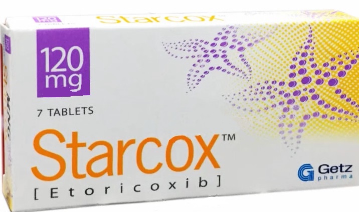 STARCOX Etoricoxib 120mg Film-Coated Tablet 1's price in the ...