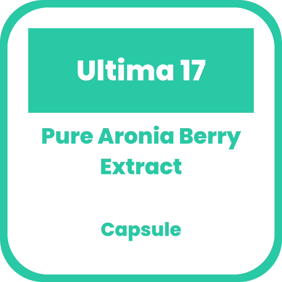 ULTIMA 17 Pure Aronia Berry Extract Capsule 20's price in the ...
