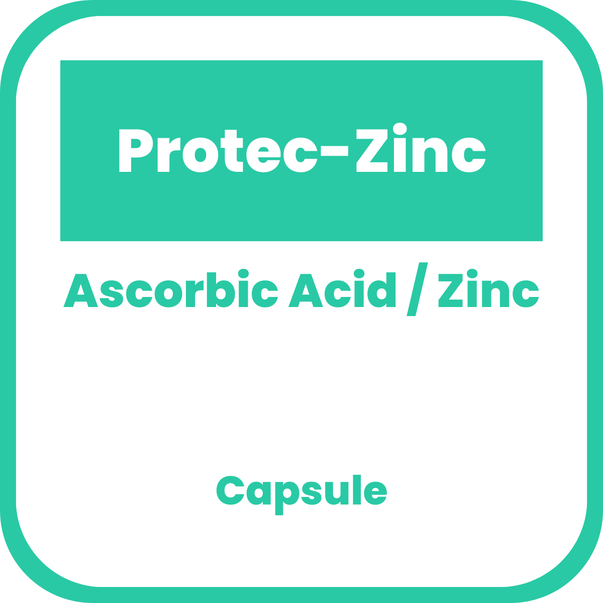 Buy Protec-zinc ascorbic acid / zinc 533.40mg / 10mg capsule 1's orange ...