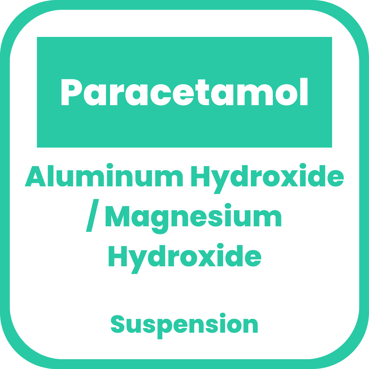 MEDALEM Aluminum Hydroxide / Magnesium Hydroxide 200mg / 100mg per 5mL ...