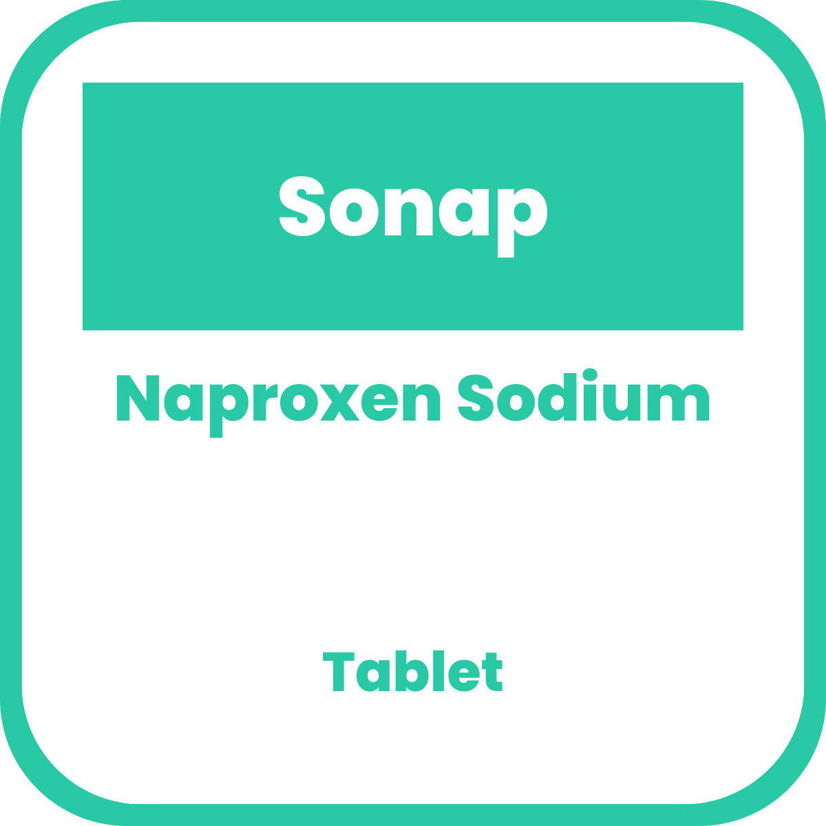 SONAP Naproxen Sodium 500mg Tablet 1's price in the Philippines ...