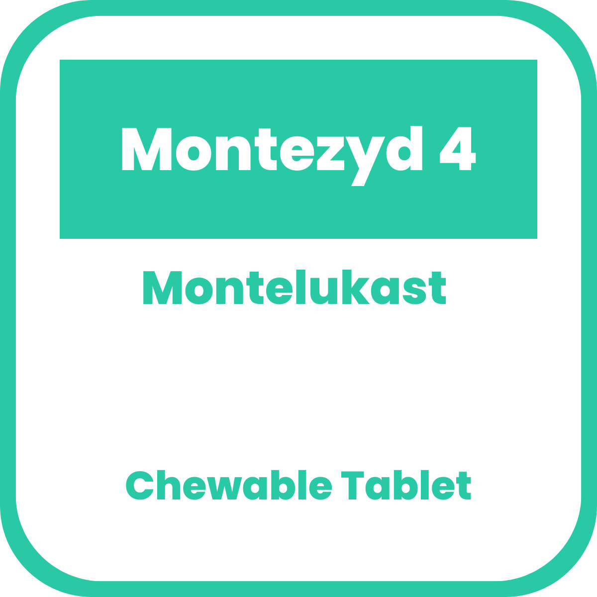 MONTEZYD 4 Montelukast Sodium 4mg Chewable Tablet 30's price in the ...