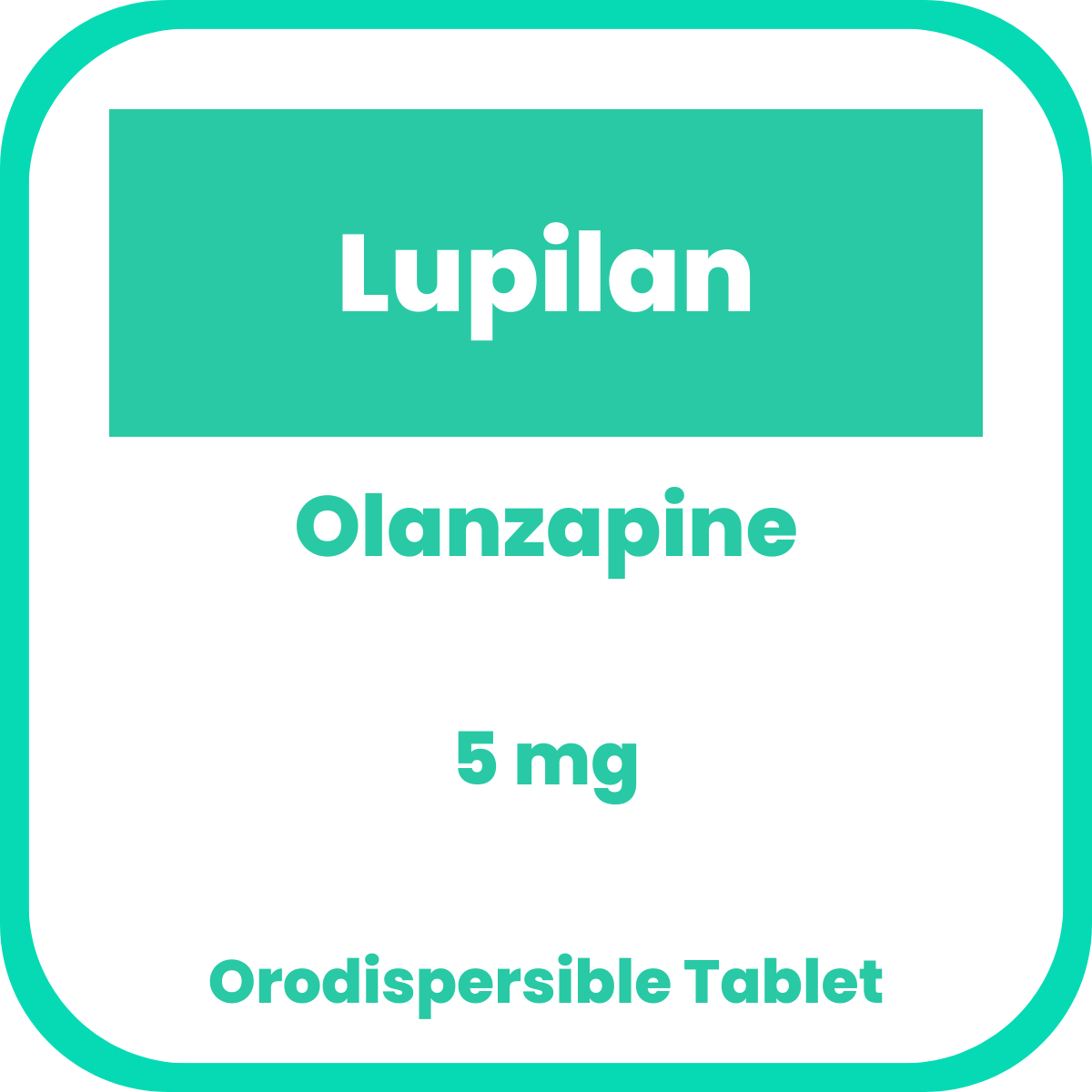LUPILAN Olanzapine 5mg Orodispersible Tablet 1's price in the ...