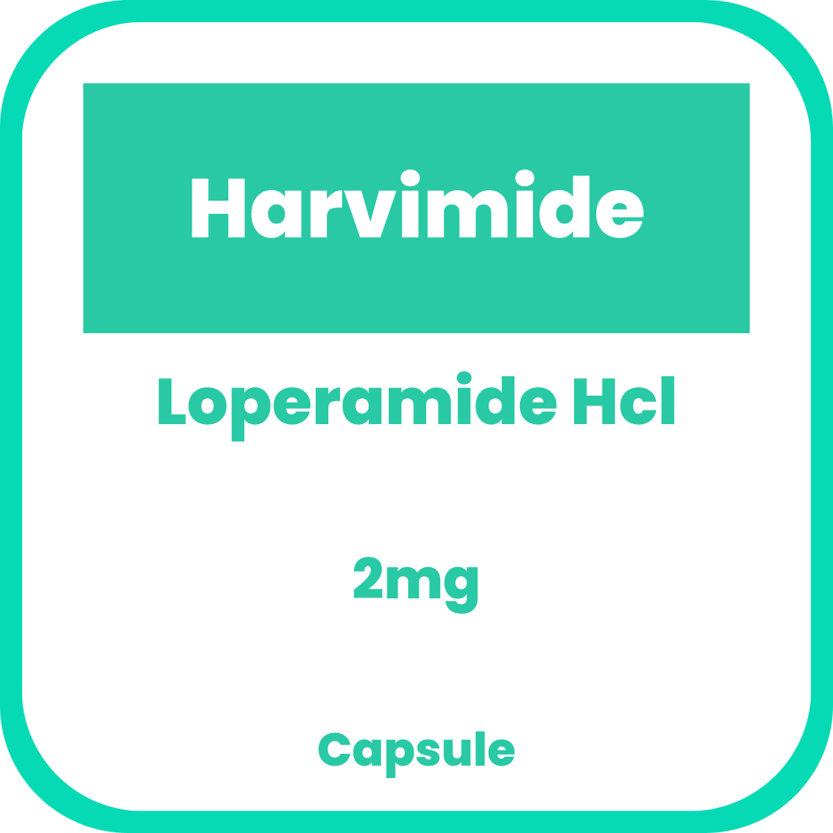 HARVIMIDE Loperamide Hydrochloride 2mg Capsule 1's price in the ...