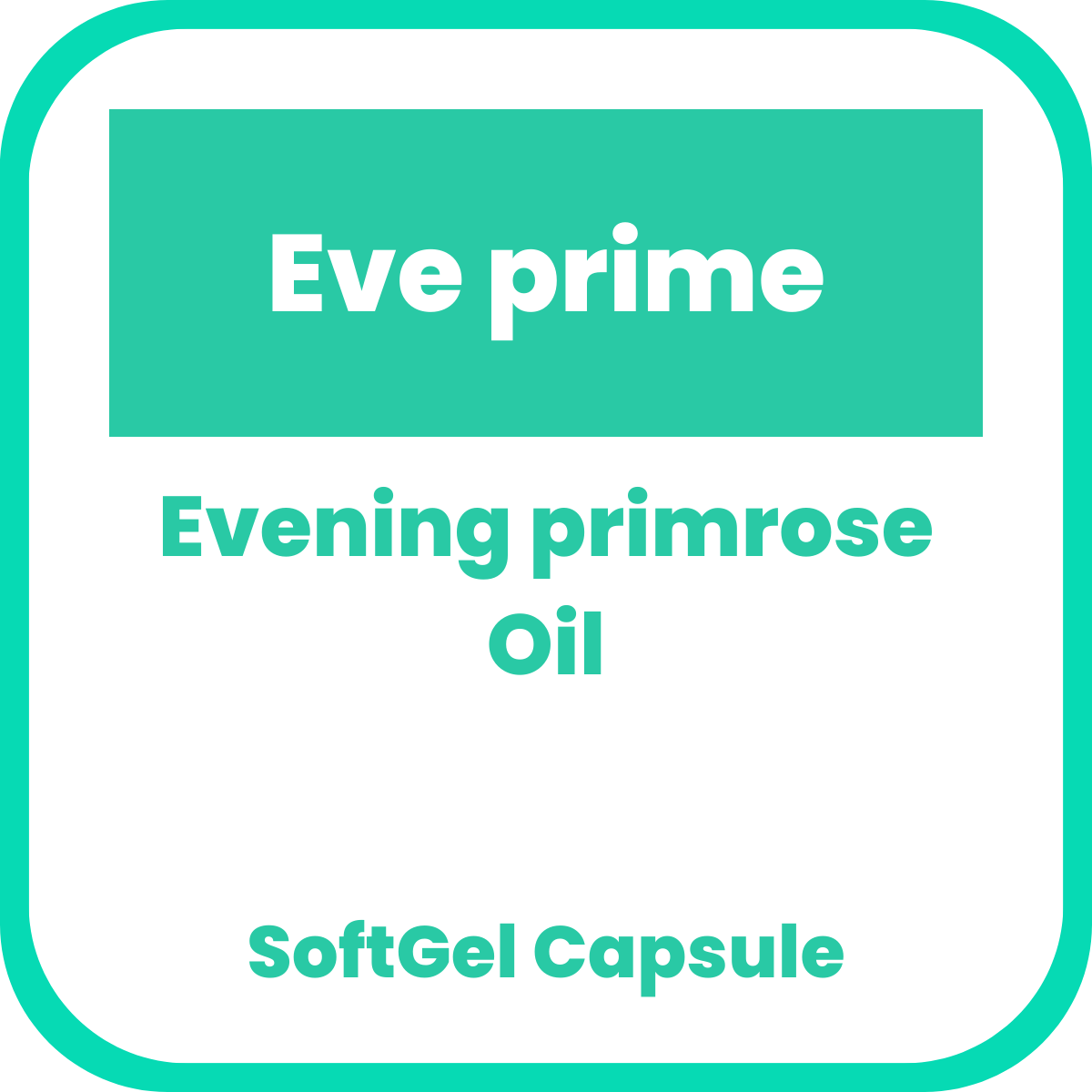 EVE PRIME Evening Primrose Oil SoftGel Capsule 60's price in the ...