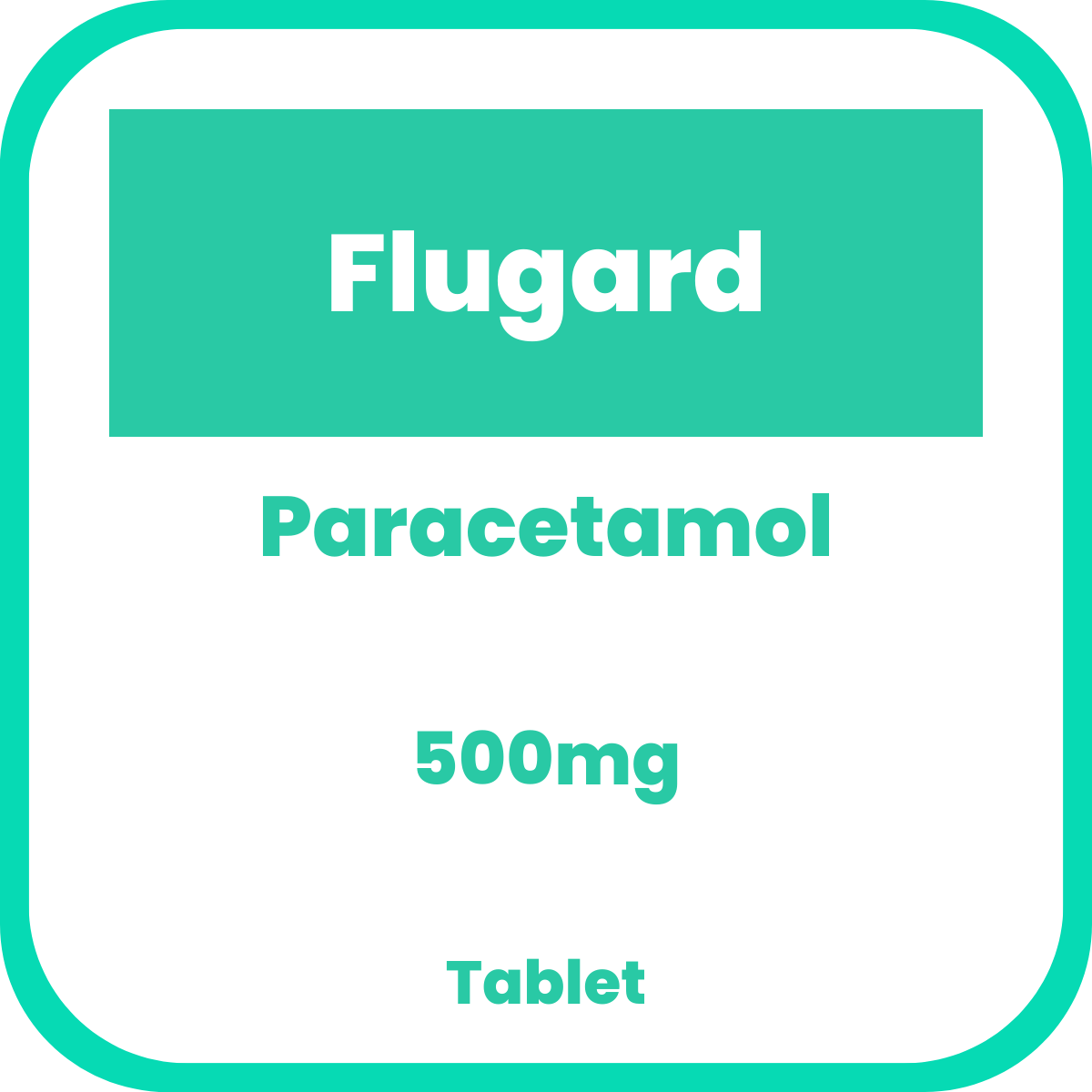 FLUGARD Paracetamol 500mg Tablet 1's price in the Philippines | MedsGo ...