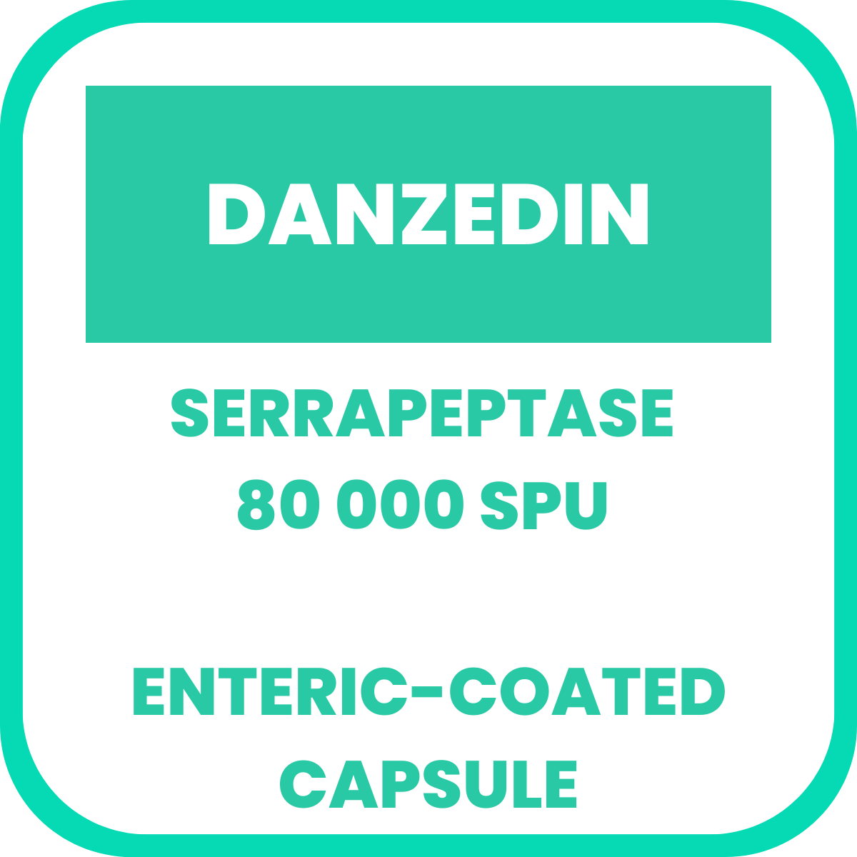 DANZEDIN Serrapeptase 80000 SPU Capsule 1's price in the Philippines ...