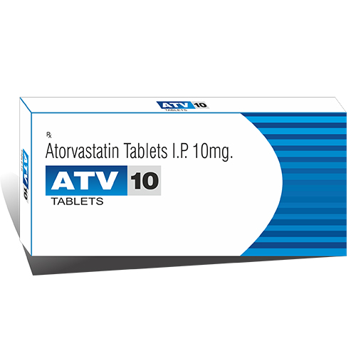 ATV 10 Atorvastatin 10mg Film-Coated Tablet 30's price in the ...