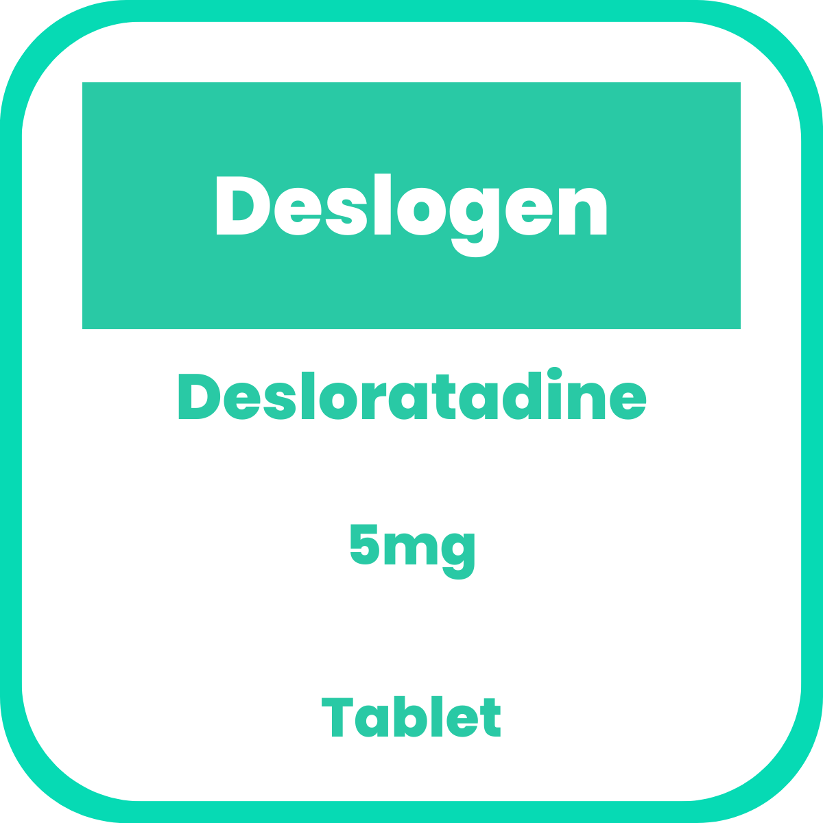 DESLOGEN Desloratdine 5mg Tablet 100's price in the Philippines ...