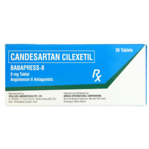 BABAPRESS-8 Candesartan Cilexetil 8mg Tablet 1's price in the ...