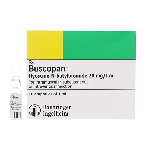 BUSCOPAN Hyoscine N-Butylbromide 20mg / mL Solution for IM/IV/SC ...