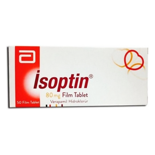 ISOPTIN Verapamil Hydrochloride 80mg Film-Coated Tablet 100's price in ...
