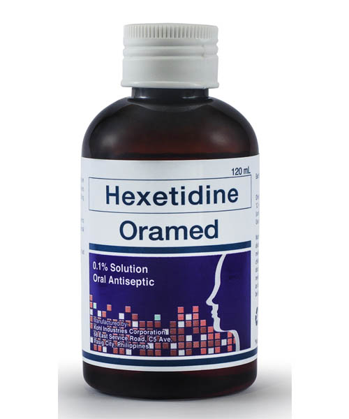 ORAMED Hexetidine 0.1% Oral Antiseptic Solution 120mL price in the ...
