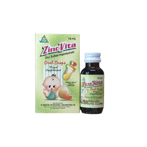 ZINCVITA Zinc Sulfate Heptahydrate Oral Drops 15mL price in the ...