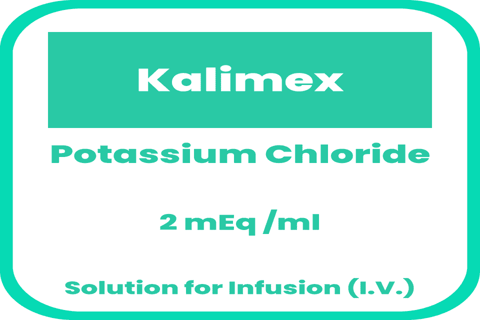 KALIMEX Potassium Chloride 2mEq /mL Solution for IV Infusion 20mL 5's ...