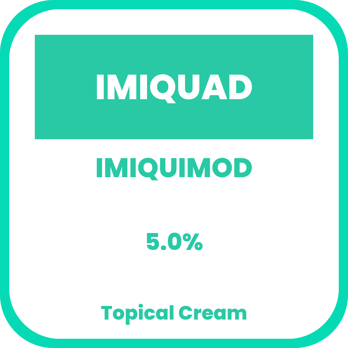 IMIQUAD Imiquimod 5.0% (12.5mg / 250mg) Topical Cream 3's price in the Philippines | MedsGo Pharmacy
