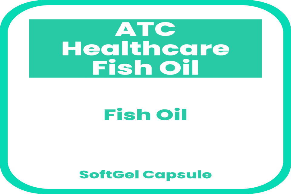 ATC Fish Oil SoftGel Capsule 1's price in the Philippines | MedsGo Pharmacy