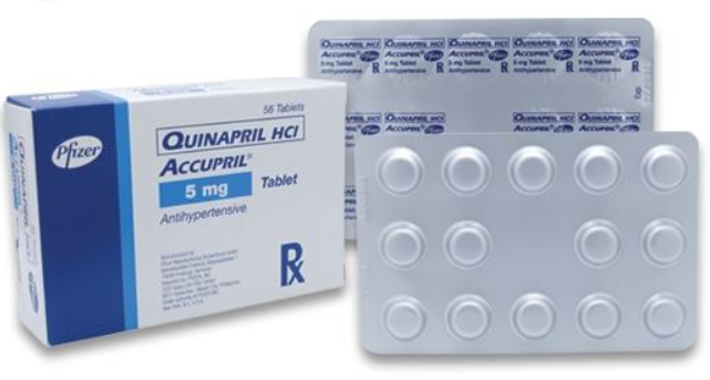 ACCUPRIL Quinapril Hydrochloride 5mg Tablet 56's price in the ...
