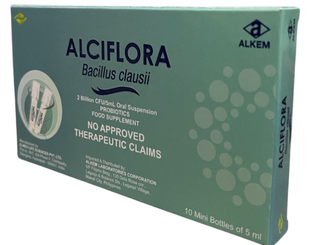 ALCIFLORA Bacillus Clausii 2Billion CFU / 5mL Probiotics Oral ...