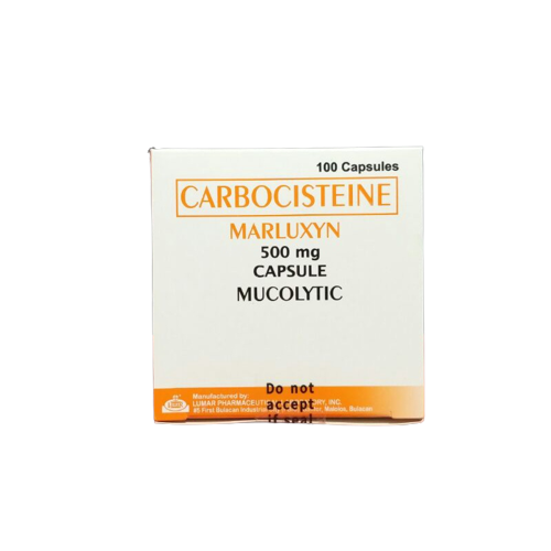 MARLUXYN Carbocisteine 500mg Capsule 100's price in the Philippines ...