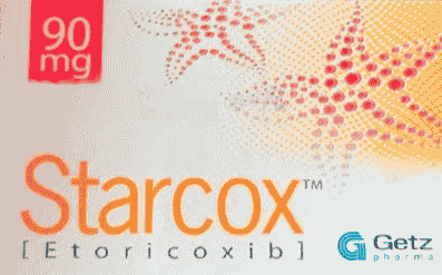 STARCOX Etoricoxib 90mg Film-Coated Tablet 30's price in the ...