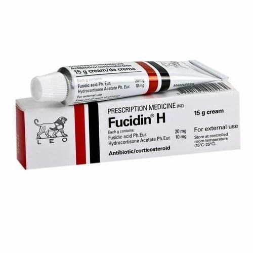 FUCIDIN H Fusidic Acid / Hydrocortisone 20mg / 10mg per g Cream 15g ...
