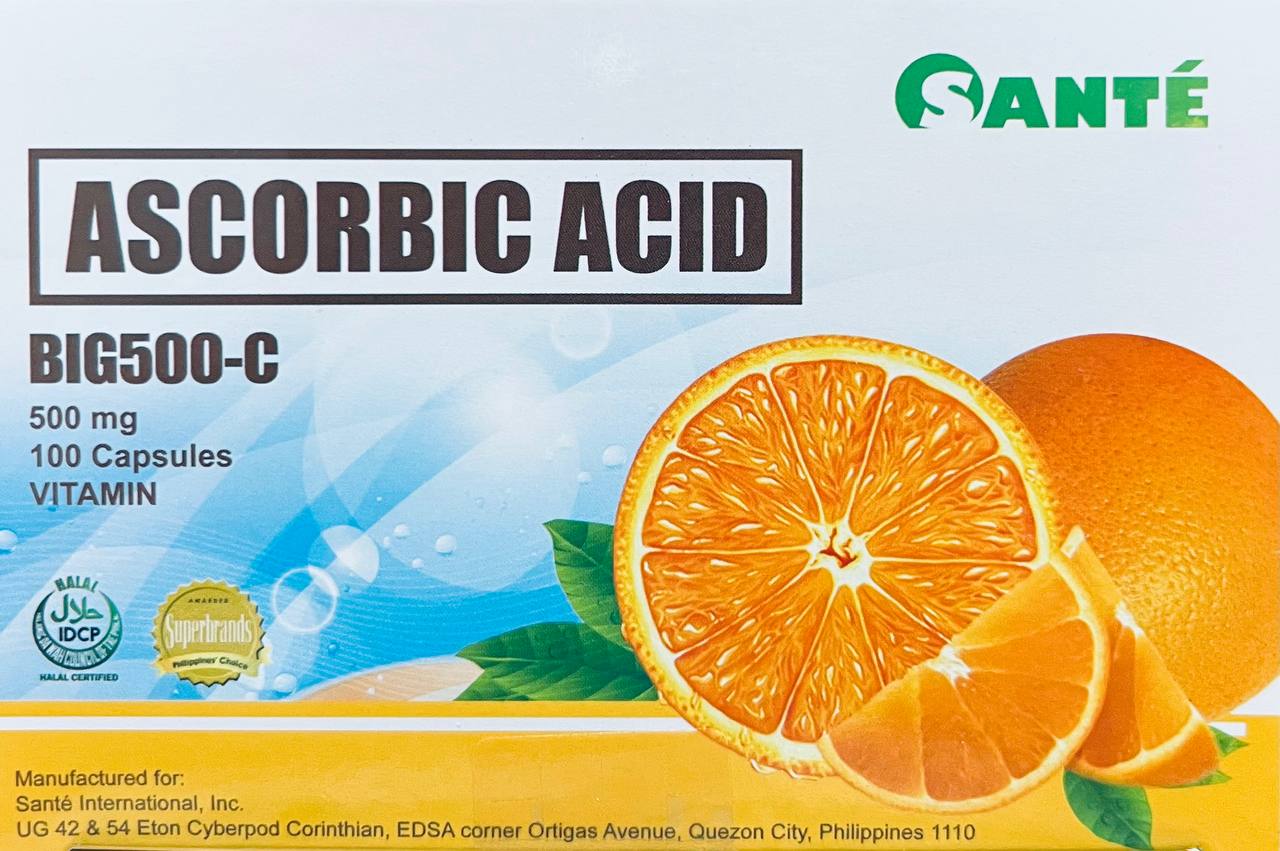 BIG500-C Ascorbic Acid 500mg Capsule 100's price in the Philippines ...