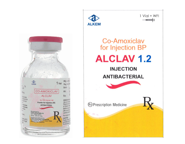 ALCLAV Co-Amoxiclav 1.2g Powder for IV Injection 20mL 1's price in the ...