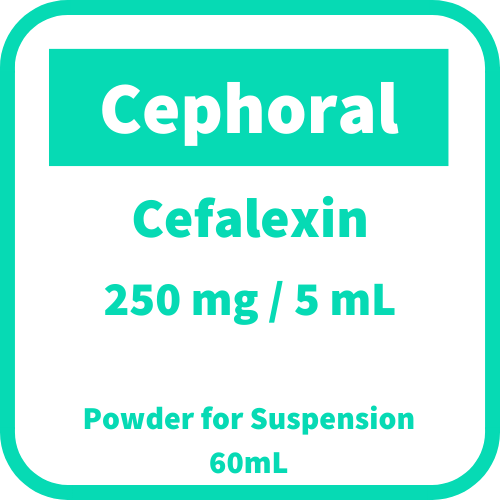 CEPHORAL Cefalexin 250mg / 5mL Powder for Suspension 60mL price in the ...