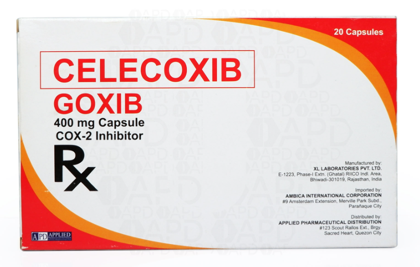 GOXIB Celecoxib 400mg Capsule 20's price in the Philippines | MedsGo ...