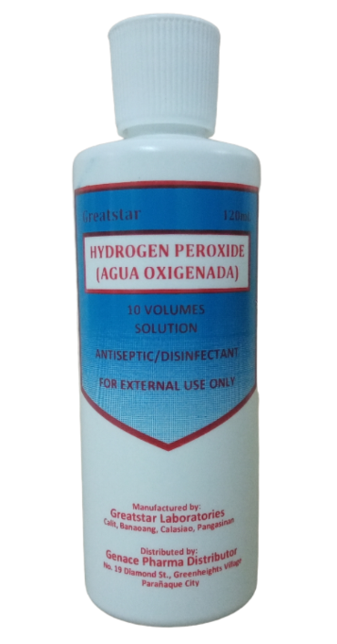 GREATSTAR Hydrogen Peroxide Solution 3% 120mL price in the Philippines ...