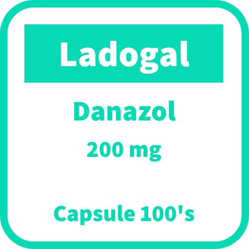 LADOGAL Danazol 200mg Capsule 100's price in the Philippines | MedsGo ...