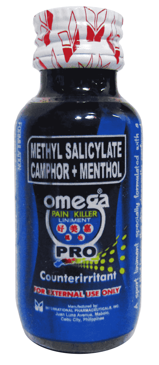 OMEGA PAIN KILLER LINIMENT PRO Methyl Salicylate / Camphor / Menthol ...