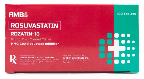ROZATIN-10 Rosuvastatin 10mg Film-Coated Tablet 1's price in the ...